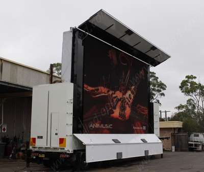 Truck Mounted Outdoor Advertising LED Display Screen (P10 DIP346) from ...